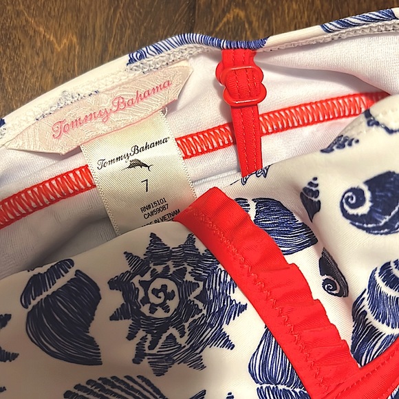 Tommy Bahama | Swim | 355 Girls One Piece Tommy Bahama Seashell Bathing ...